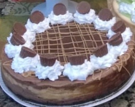 Chocolate Peanut Butter Cheesecake | American Gothic Pizza and Catering